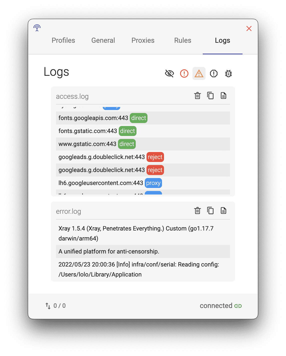 GitHub - WikiHacker/xray-client: 本项目是基于 xray-core 的可运行于 Windows 与 Mac（包括 M1 Chip）的客户端程序。可以方便的编辑 ...